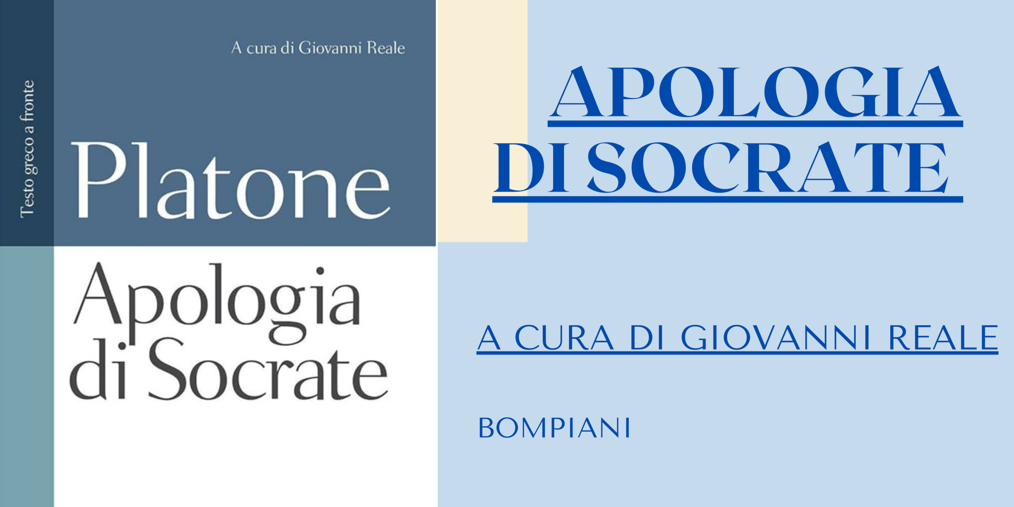 Apologia di Socrate di Platone | Bassaparola
